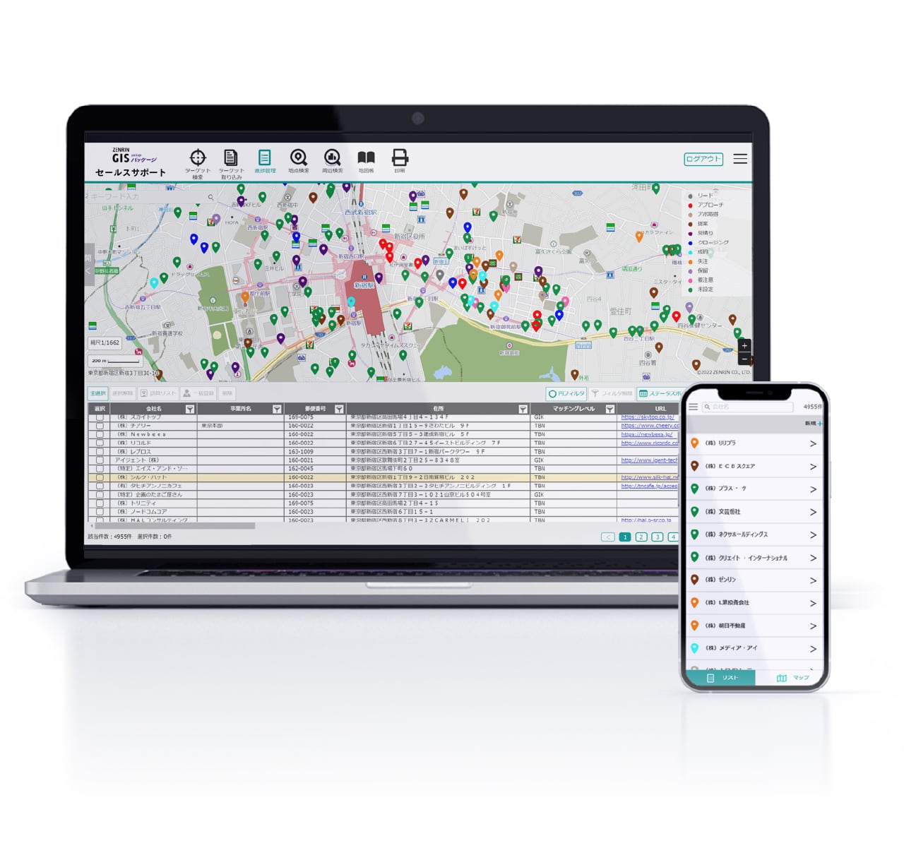 ZENRIN GISパッケージ セールスサポート | 株式会社ゼンリン